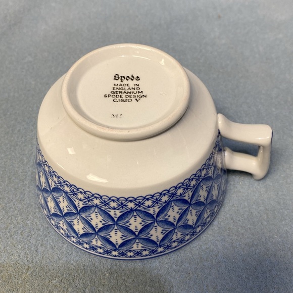 Spode | Dining | Spode Blue Geranium Coffee Cup No Saucer C82v Made In ...